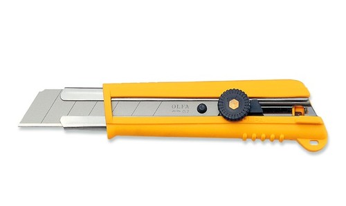 Olfa NH1 HandSaver Cushion Grip Extra Heavy-Duty Ratchet-Lock Utility Knife (NH-1)