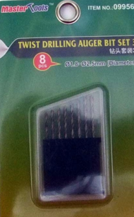 Trumpeter 09956 Twist drilling Auger Bit - set 3