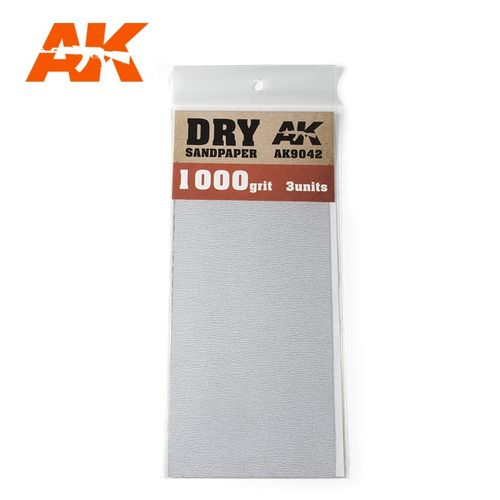 AK-Interactive 9042 Dry Sandpaper 1000