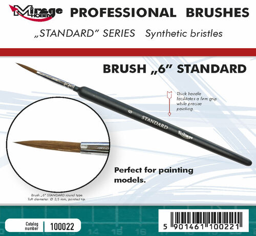 Mirage-Hobby 100022 Brush "6" STANDARD