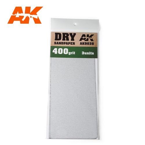AK-Interactive 9038 Dry Sandpaper 400