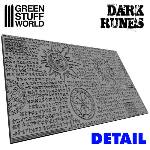 Green Stuff World 1279 Rolling pin Dark Runes