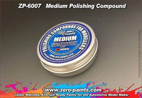 Zero Paints 6007 Polishing Compound MEDIUM