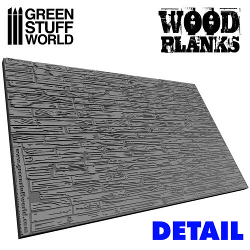 Green Stuff World 1226 Wood Planks Rolling pin