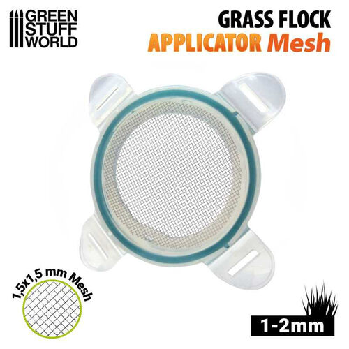 Green Stuff World 3661 Grass Flock Applicator - Small Mesh