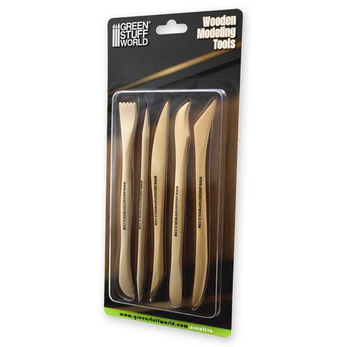 Green Stuff World 4788 Wooden Modelling Tools