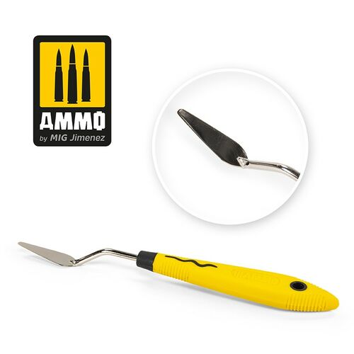 AMMO of Mig Jimenez 8680 Drop Shape Small Palette Knife