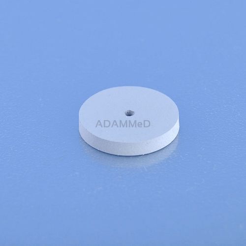Adammed D1F Gumka do polerowania drobnoziarnista błękitna Ø22/3 mm