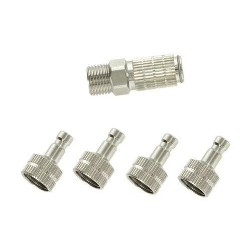 Shesto SP5010 Spraycraft 4x1/8" Female-Coupler & Coupler 1/8"-1/8"