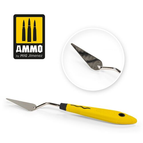 AMMO of Mig Jimenez 8681 Drop Shape Large Palette Knife