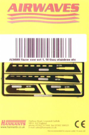 Airwaves M008 Razor saw Set No.1