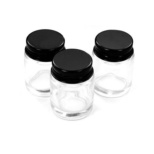 Shesto SP5003 Spraycraft 3 Jars For SP50 Multi-Purpose Airbrush Kit