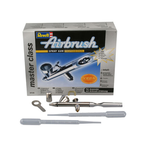 Revell 39108 Airbrush Master Class PROF Double Action with Gravity Feed (Fine Head)