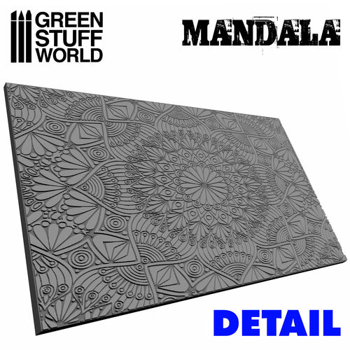 Green Stuff World 1999 Mandala Rolling pin