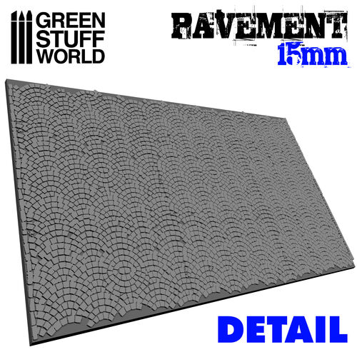 Green Stuff World 1627 Rodillo Pavement 15mm Rolling Pin