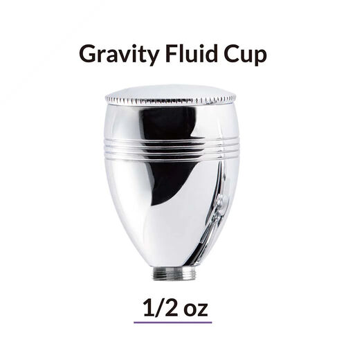 Gaahleri 40515 Airbrush Smooth Level Gravity Fluid Cup 1/2 OZ for Advanced Series