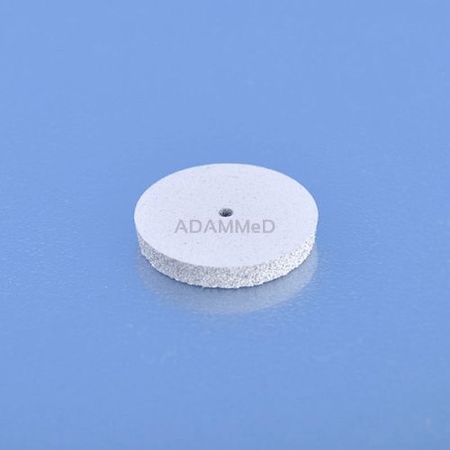 Adammed D1C Gumka do polerowania gruboziarnista biała Ø22/3 mm