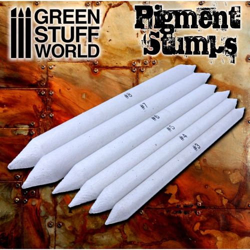 Green Stuff World 1690 Blending Stumps Set of 6