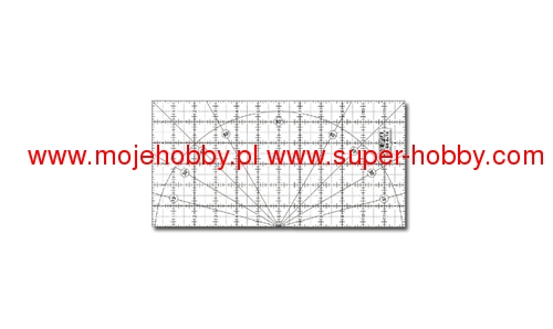 Olfa QR6X12 Szablon QR-6x12