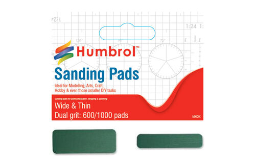 Humbrol AG9166 Flexi Sanders: Dual grit - Twin pack