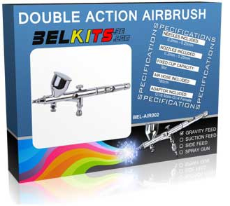 BelKits Air002 Gravity Feed Airbrush Double Action