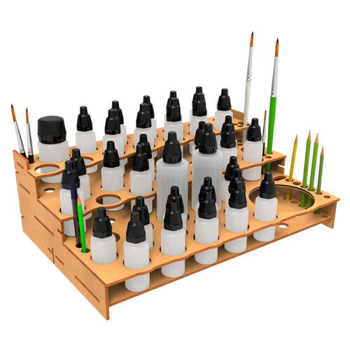 Green Stuff World 9846 Modular Paint Rack - Front