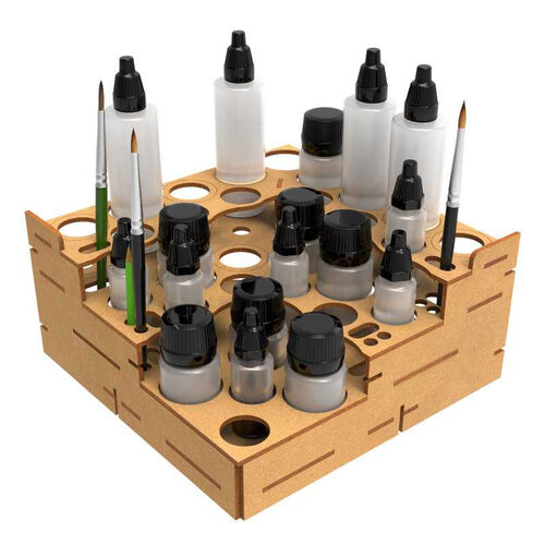 Green Stuff World 9847 Modular Paint Rack - Corner