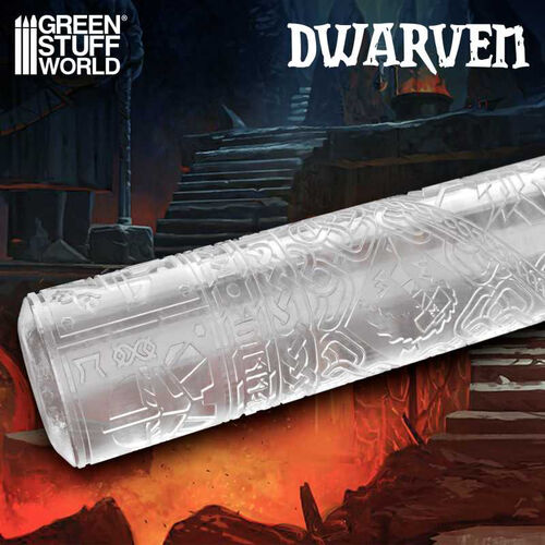 Green Stuff World 2386 Rolling Pin - Dwarven