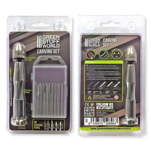 Green Stuff World 2537 Hobby Carving Set