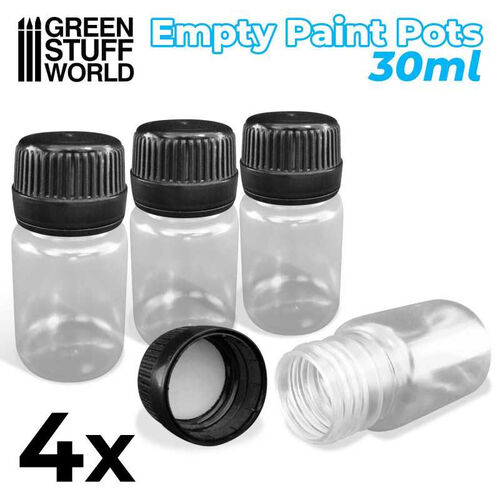 Green Stuff World 10454 Empty Paint Pots