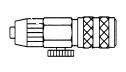 Harder & Steenbeck 104733 Szybkozłącze 2.7mm z regulacją na przewód 7mm