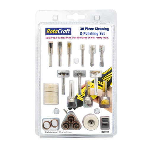 Shesto RC9002 Rotacraft Cleaning & Polishing Set (30 pcs)
