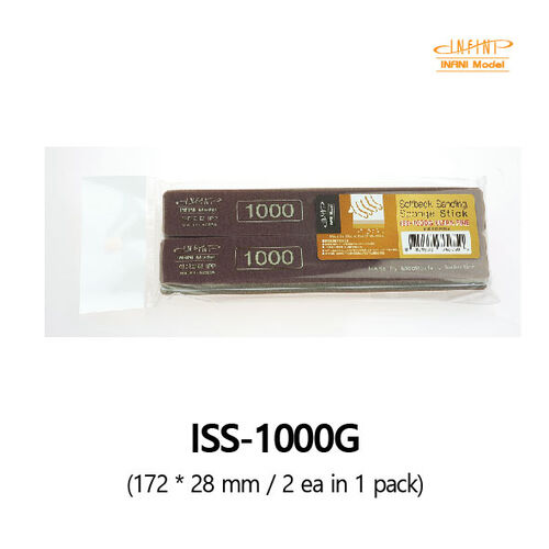 Infinimodel ISS1000G Sanding Sponge Stick ULTRA FINE 1000 (2 pcs)