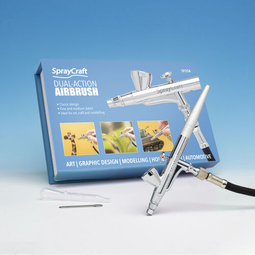 Shesto Spraycraft SP25K Dual-Action Airbrush