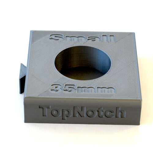 TopNotch IA017 33mm Anti-Spill bottle holder - Silver Grey (1 piece)