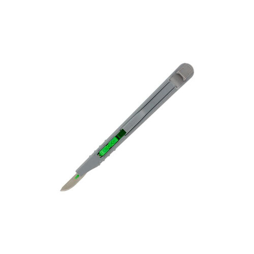 Shesto PKN3216-10 Retractable Safety Knife (Green)