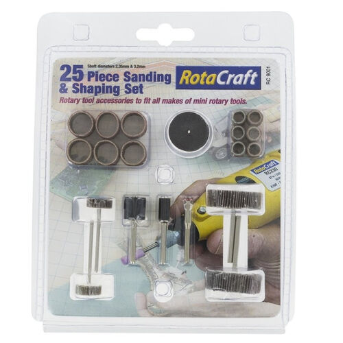 Shesto RC9001 Sanding and Shaping Set (25 pcs)