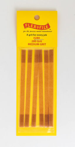 Flex-I-files Coarse Grit - 280 Grit (6 pcs)