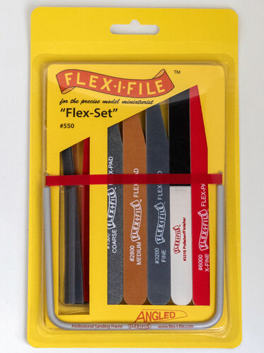 Flex-I-files 550 Flex-Set - Complete Finishing Set (15 pcs)