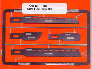 Airwaves M042 5th Ultra Fine Saw Set (4 pcs)