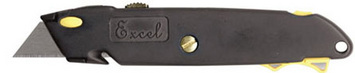 Excel Hobby Tools 16880 Front Load Retractable Heavy Duty Metal Knife with 3 blades