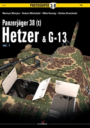 Kagero FS-0014-EN Panzerjäger 38 (t) Hetzer & G13