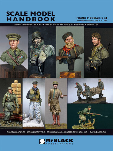 Mr Black Publications 21-FM21 Scale Model Handbook 21 - Figure Modelling Vol.21