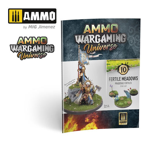 AMMO of Mig Jimenez 6929 AMMO Wargaming Universe Book 10 - Fertile Meadows (English, Castellano, Polski)