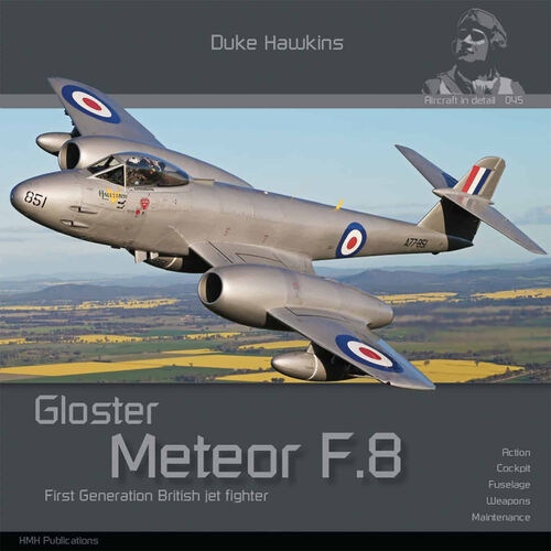 NEW! HMH-Publications DH-042 Gloster Meteor F.8 / FR.9