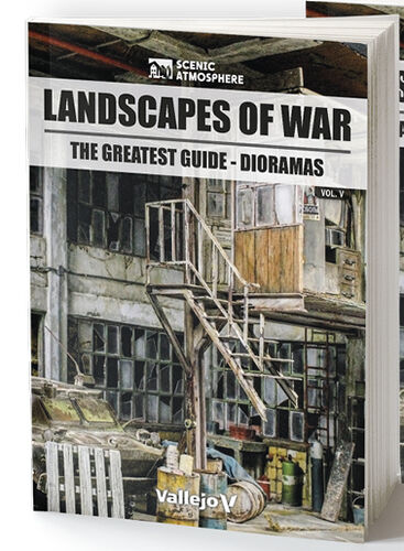 NEW! Vallejo 75073EN Lanscapes of War Volume 5: Dioramas (English Version)