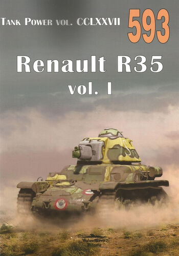 Militaria 593 Renault R35 Volume 1 by Janusz Ledwoch
