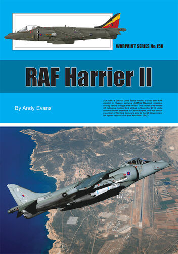Warpaint Books Limited RAF BAe Harrier II by Andy Evans (Warpaint Series No.150)