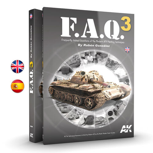 NEW! AK-Interactive 289 FAQ 3 - Military Vehicles (Spanish)