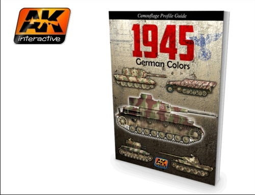 AK-Interactive 403 1945 German Colors, Camouflage Profile Guide
